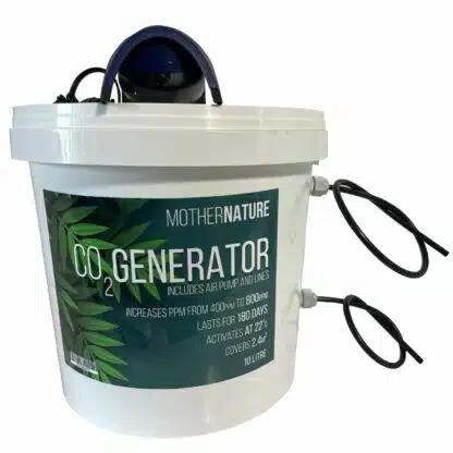 Mother Nature CO2 Generator 10 Liter Kit with Single Outlet Air Pump - AutoPot